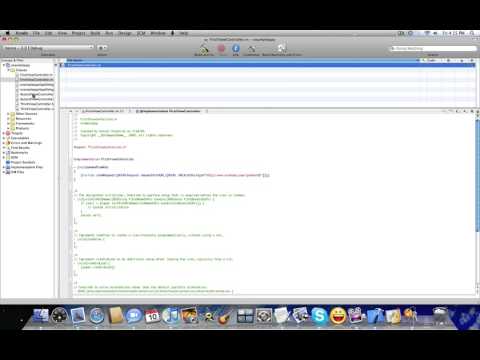 iPhone SDK Tutorial - UI WebView and Tab Bar Application - YouTube
