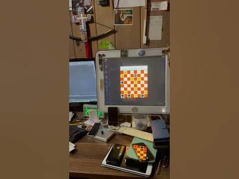 David’s checkers game coded in Java - YouTube