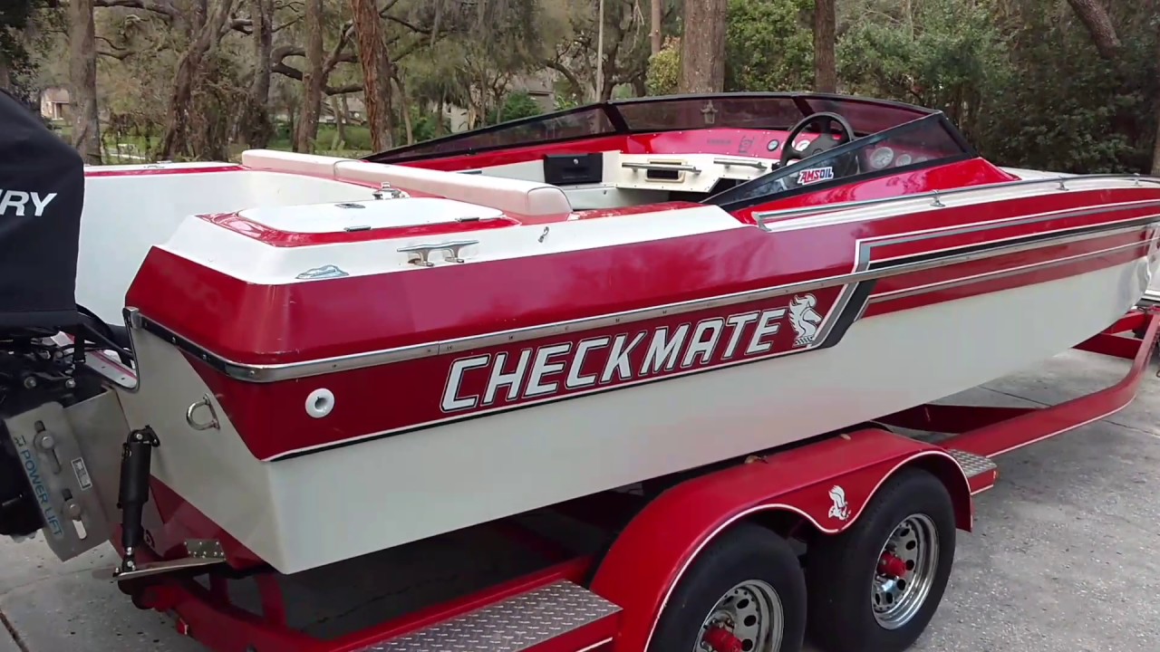 Checkmate boat restoration - YouTube