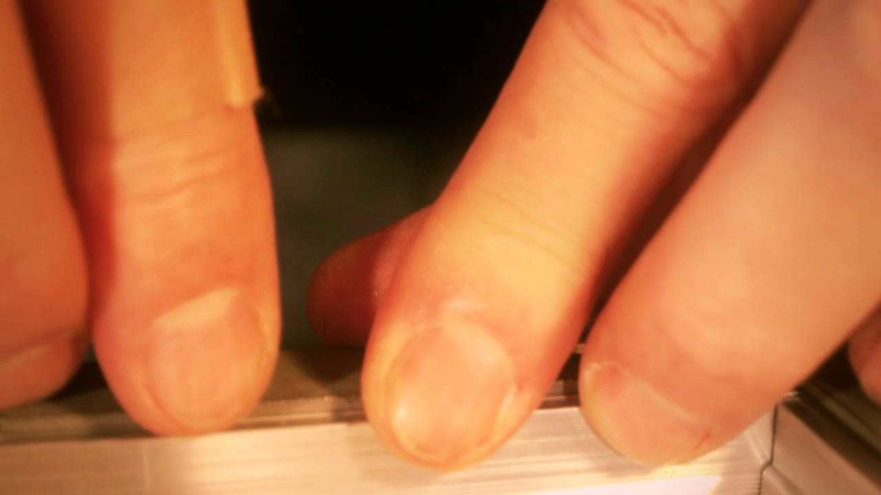 Installing Flat Corner Brace - YouTube