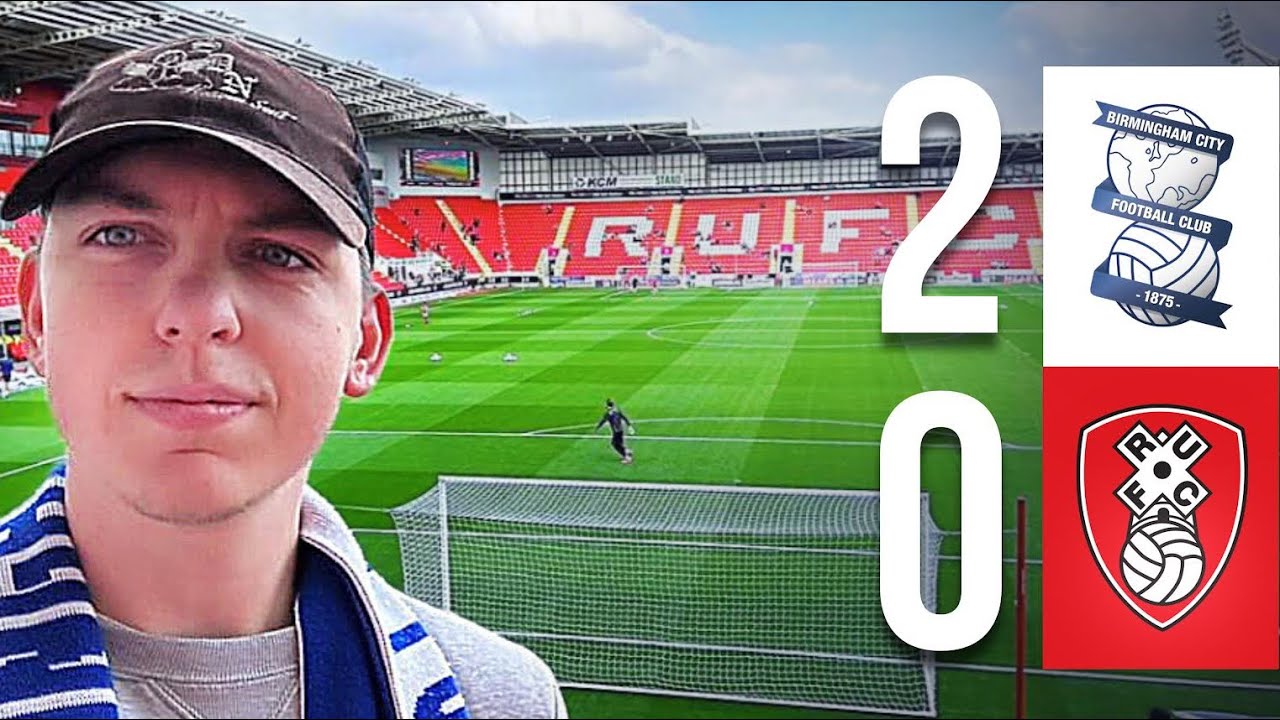 STANSFIELD STRIKES AGAIN! BCFC VS ROTHERAM UNITED AWAY DAY VLOG - YouTube