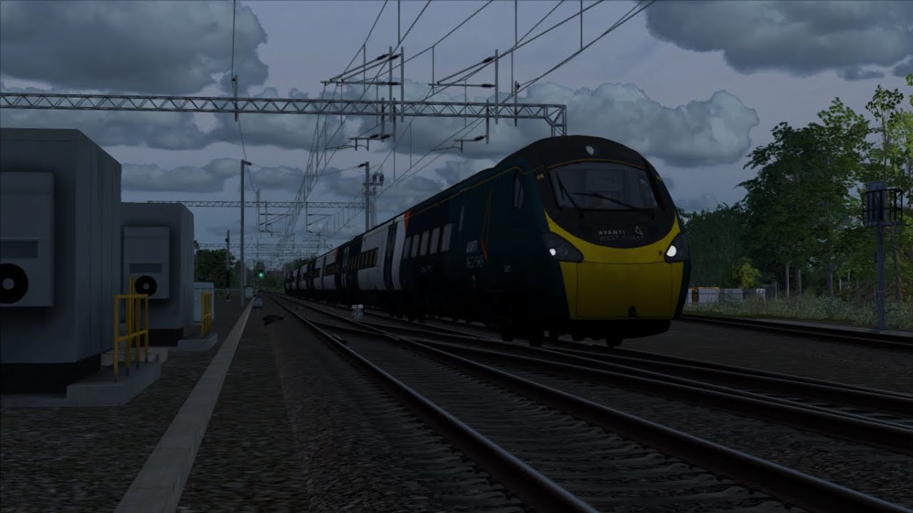 Train Simulator | DTG Class 390 (AP SP) | 1F37 20:10 London Euston ...