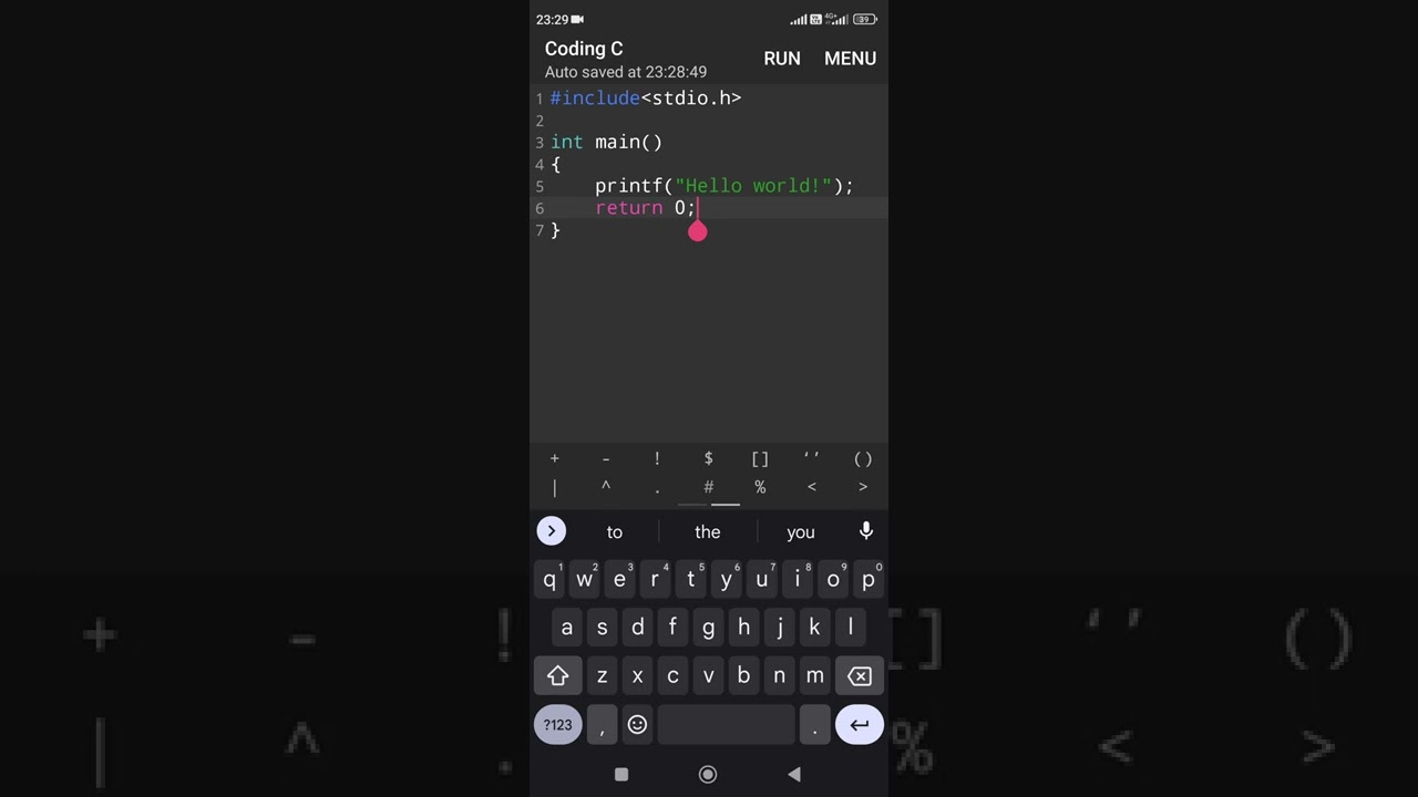 How To Execute C Program In Android Mobile Using Coding C App YouTube How To Execute C Program In Android Mobile Using Coding C App YouTube