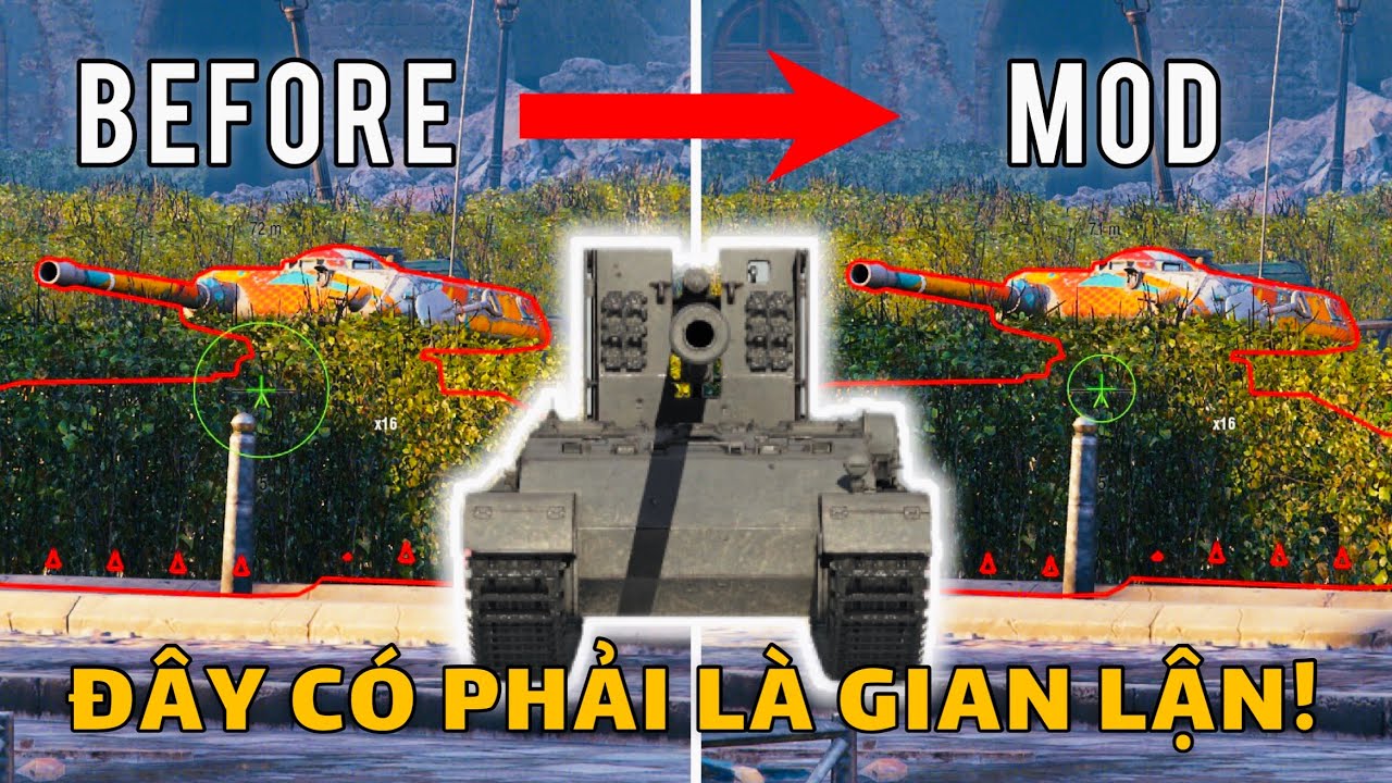 Mod hợp lệ này sẽ giúp bạn chơi tốt World of Tanks hơn? - YouTube