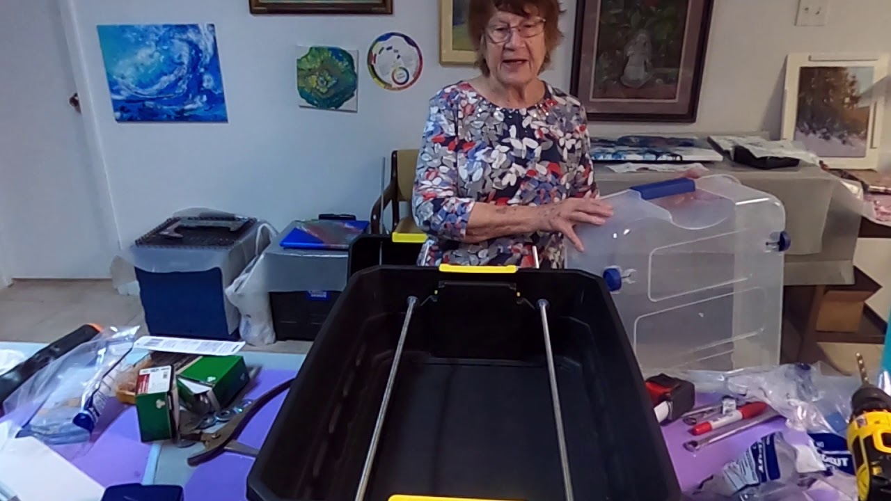 MAKING A ACRYLIC POURING BOX FROM SCRATCH - YouTube