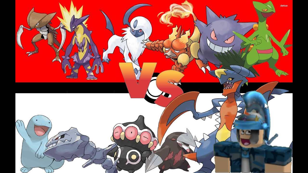 Mega GARCHOMP?!?! Pokemon Brick Bronze 5th Gym Ryan - YouTube