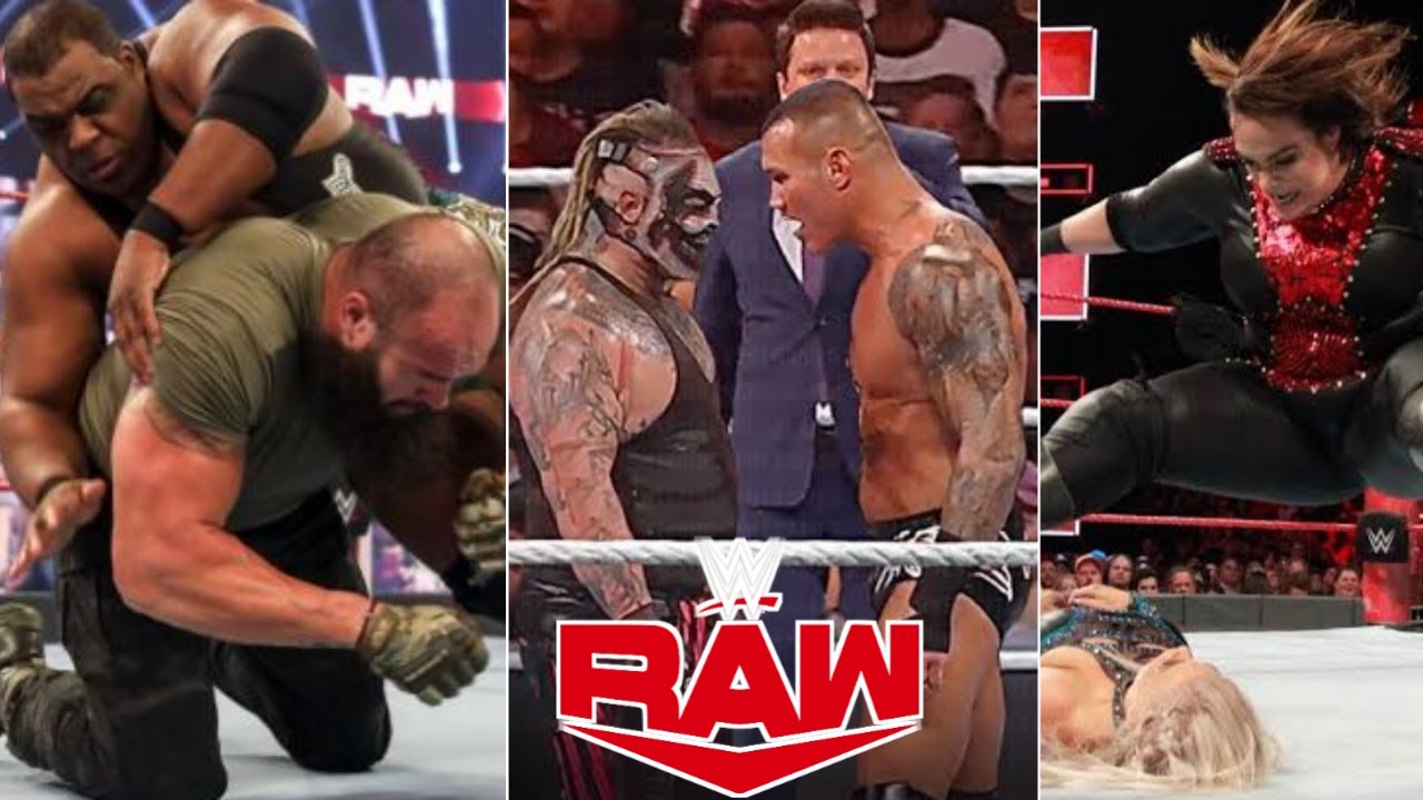 WWE Monday Night Raw 9/11/2020 highlights | raw live today ! - YouTube