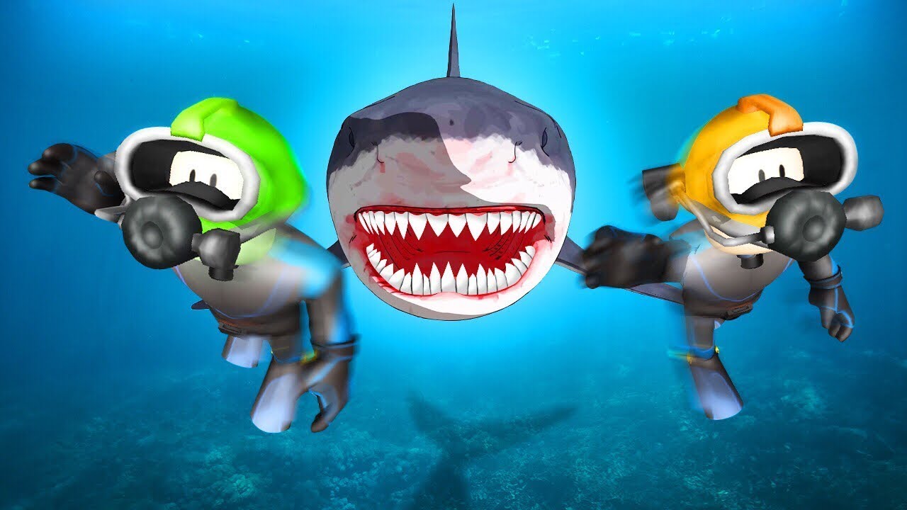Sharkbite!!! with friends - YouTube