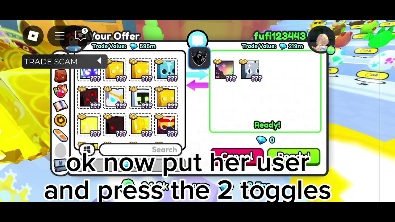 BEST PS99 TRADE SCAM SCRIPT 2025 SCRIPT IN DESCRIPTION AND COMMENTS ...