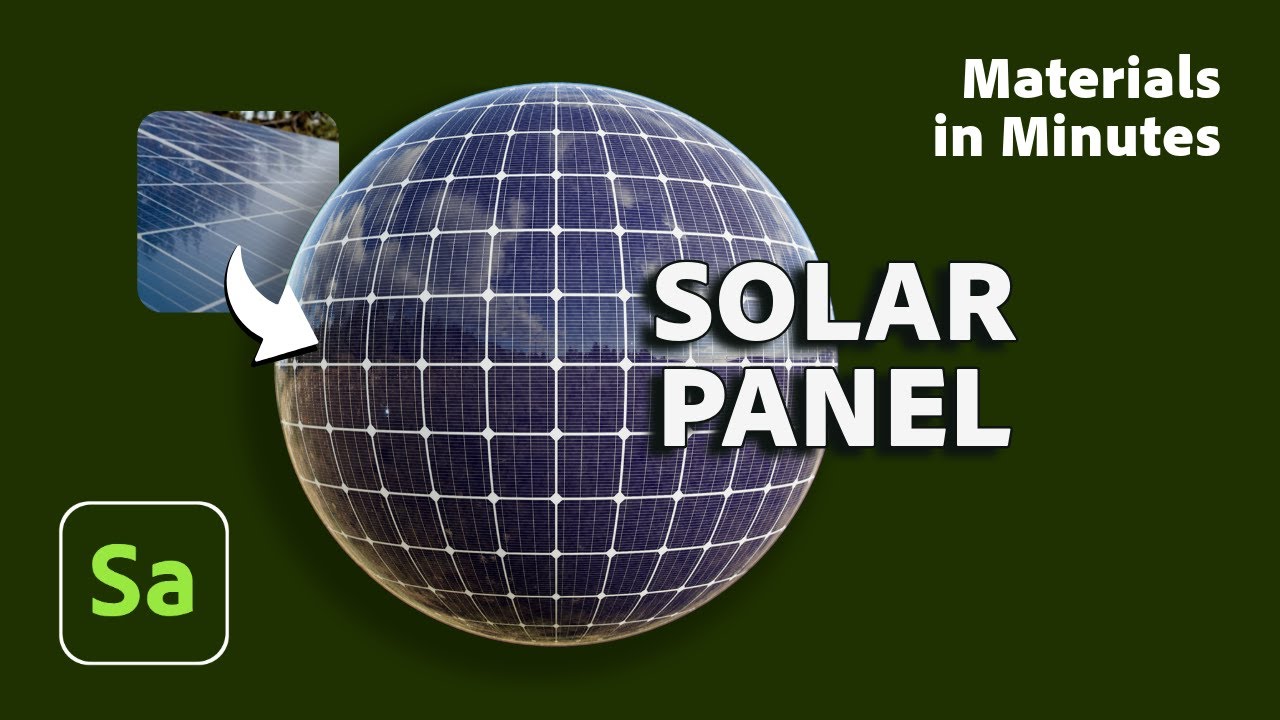 Make a Solar Panel Material in Substance 3D Sampler | Materials in ...