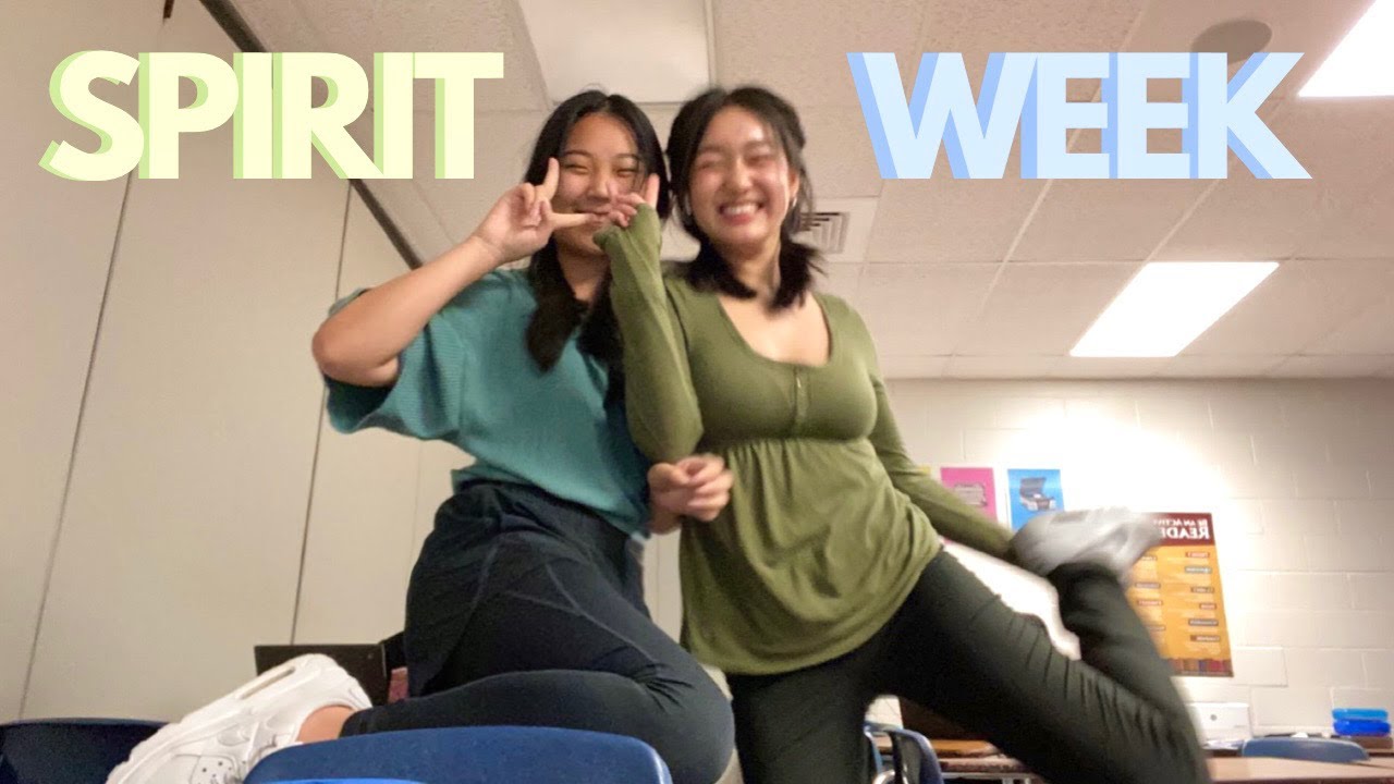 Spirit Week + Pep Rally Vlog - YouTube