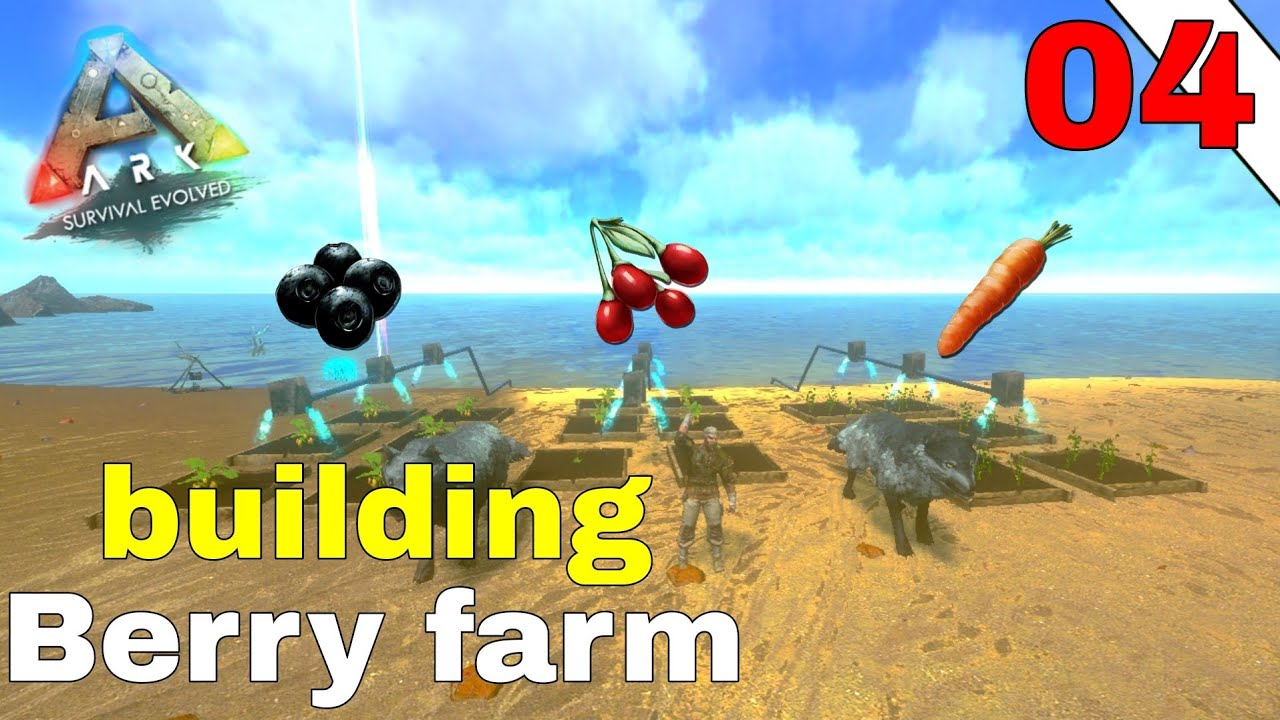 building Berry farm | ark survival evolved Mobile | Episode 4 | #ark ...