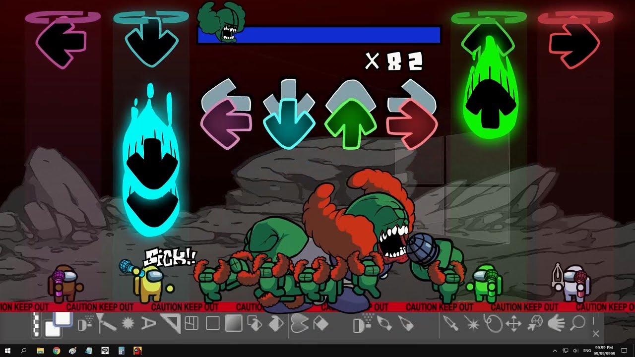 Among Us - OUT - Animation - TRICKY | friday night funkin' - YouTube