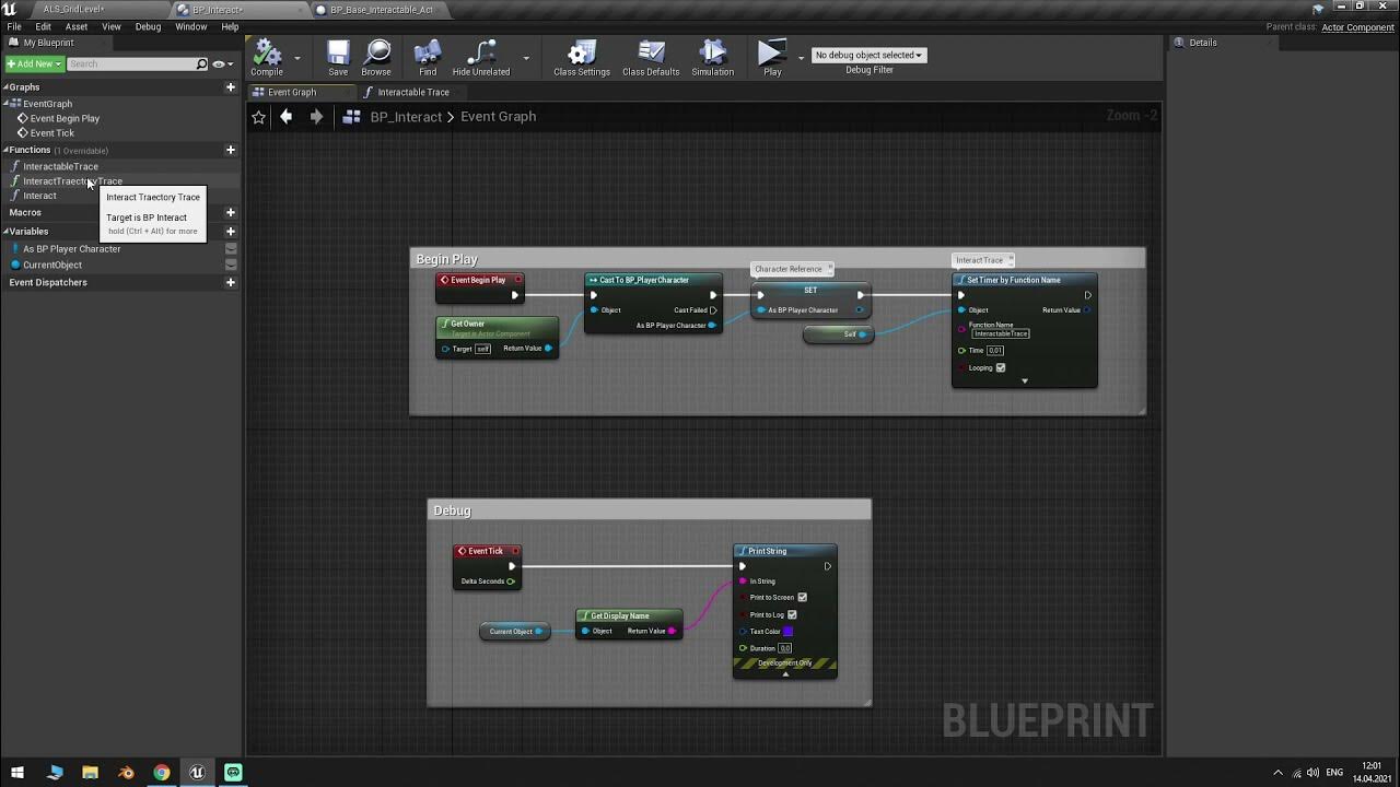 Unreal Engine 4 Interactable System Ep 1 Youtube