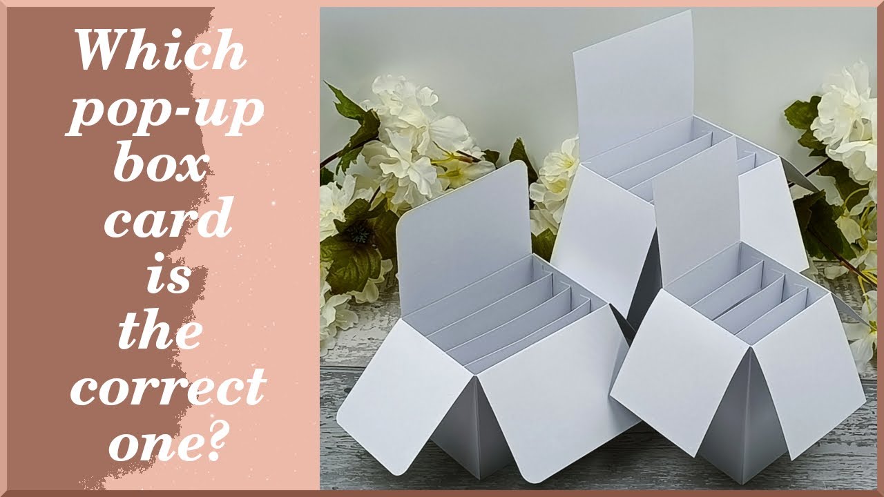 TUTORIAL - Pop-Up Box Cards From Scratch - Which Pop-Up Card is the ...