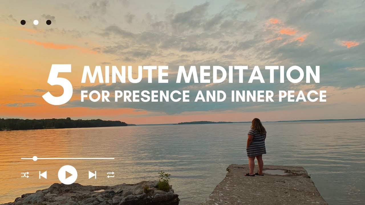 5 Minute Guided Morning Meditation for Presence & Inner Peace - YouTube