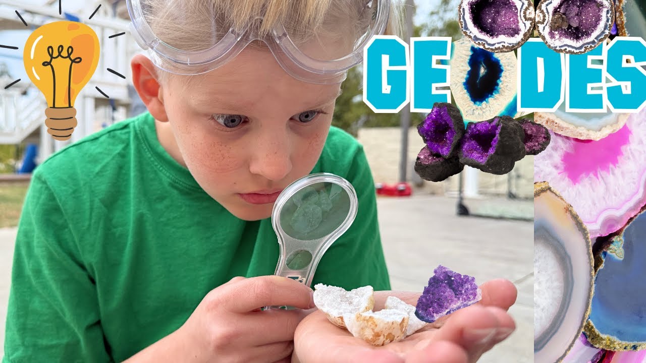 Breaking the World's Hardest Geodes!! SHOCKING Discovery Inside! - YouTube