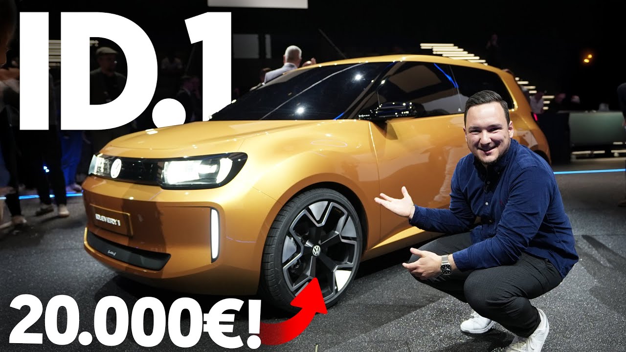 VW ID.1 the small electric car for EVERYONE? - YouTube