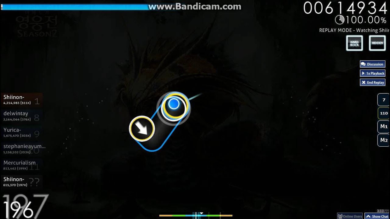 osu! [HRHD] SS Crescent Moon Island Boss Theme (HARD) - YouTube