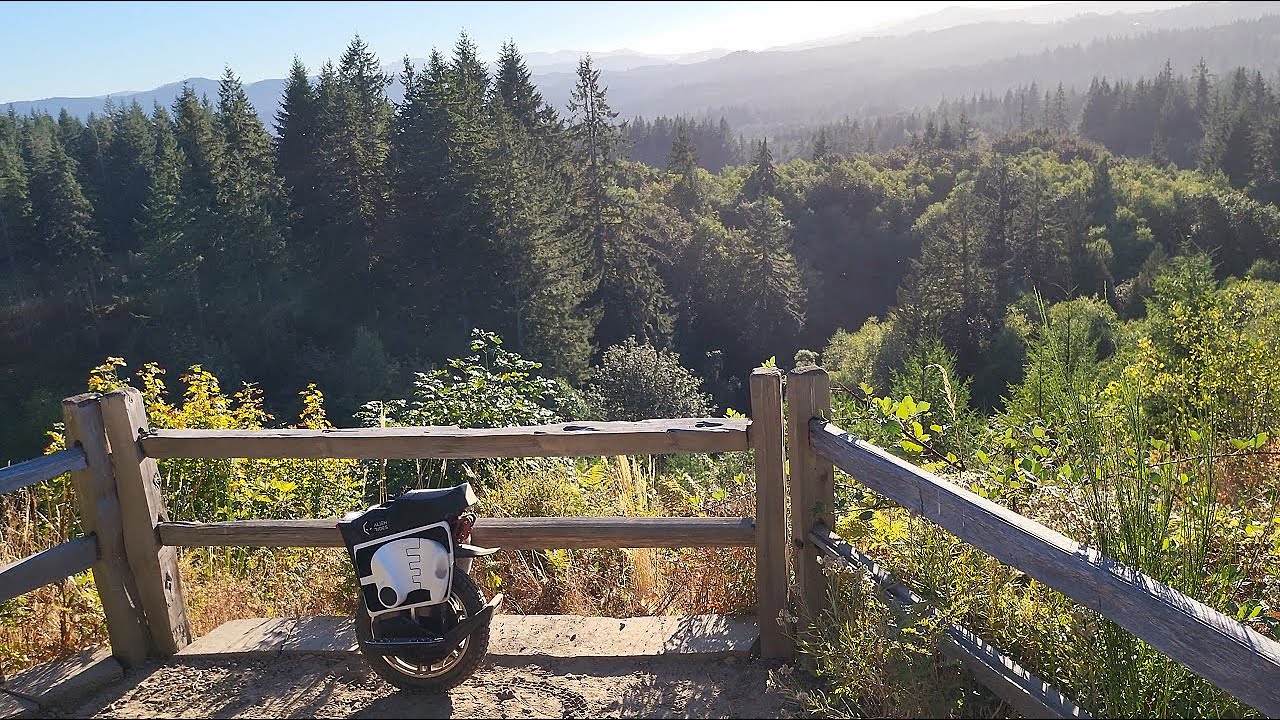 Beautiful Oregon Viewpoint With My Begode Master - Sunny Day In Summer ...