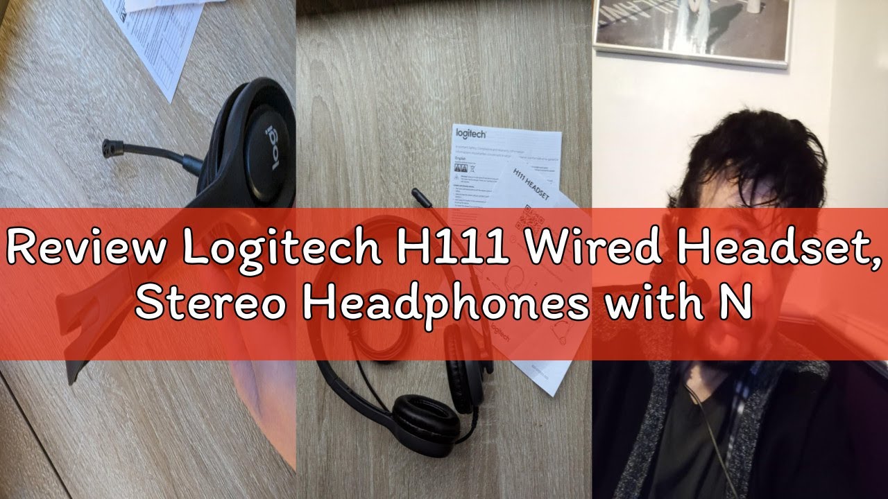 Review Logitech H111 Wired Headset, Stereo Headphones with Noise ...