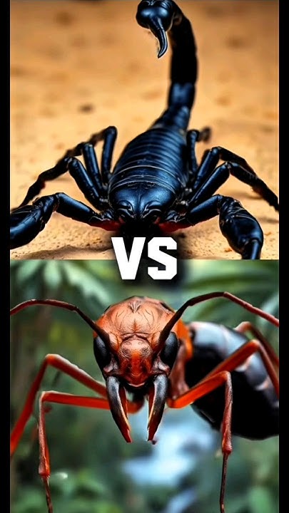 Ant vs Scorpion vs Bees #animals #scorpion #bees #shorts - YouTube