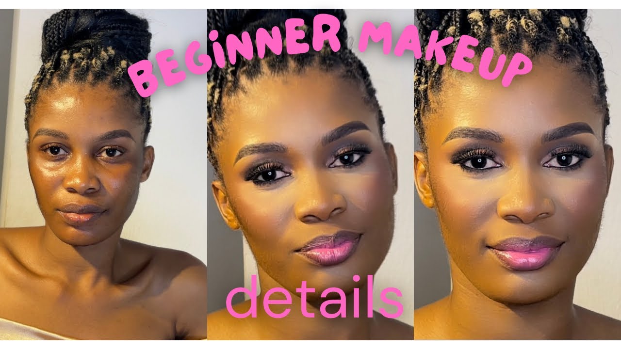 Detailed beginner makeup || The correct order makeup application - YouTube