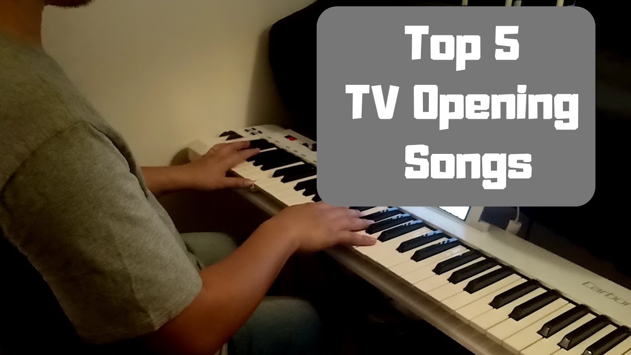 Top 5 TV Series Opening Theme Songs (Piano Cover) - YouTube