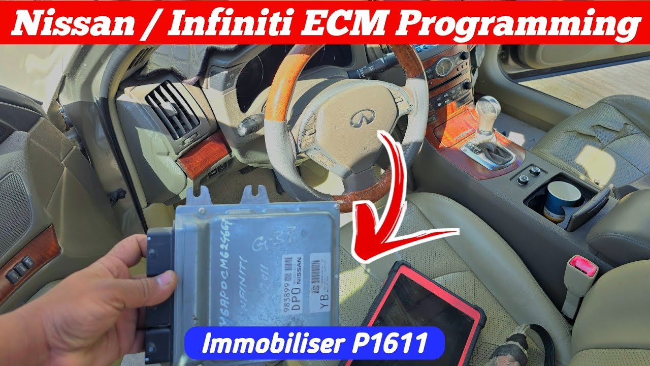 P1611/ p1610 id discord immu-ecm Nissan / Infiniti Immobiliser Programming After ECM Replacement ...