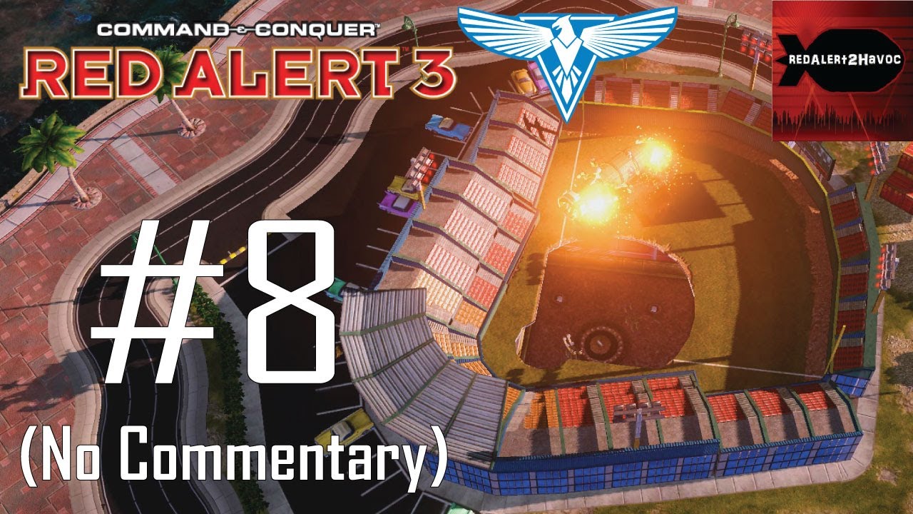 C&C: Red Alert 3 - Allied Campaign Playthrough Part 8 (The Great Bear ...