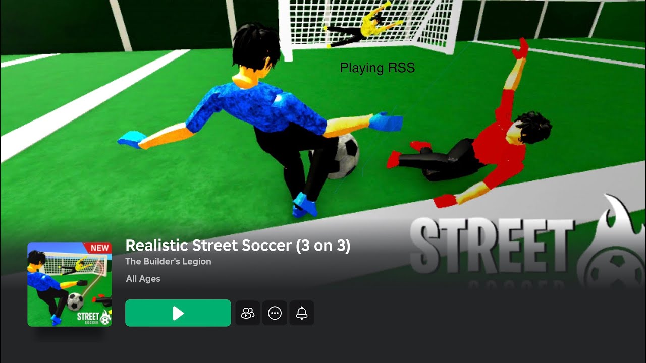 Playing RSS Roblox | playing as a GK - YouTube