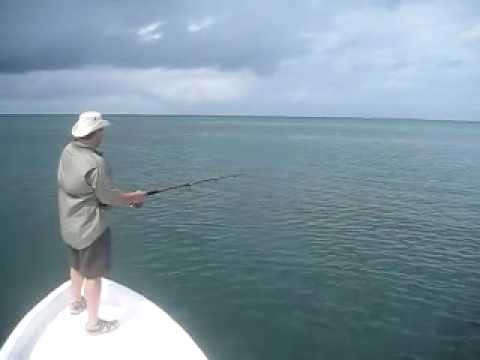 Tarpon Fishing Belize - YouTube