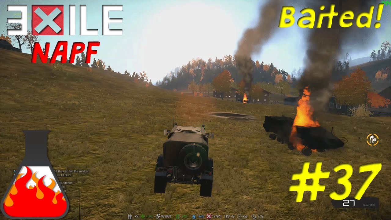 Arma 3 Exile #37 NAPF ~ Baitied! High Explosive! - YouTube