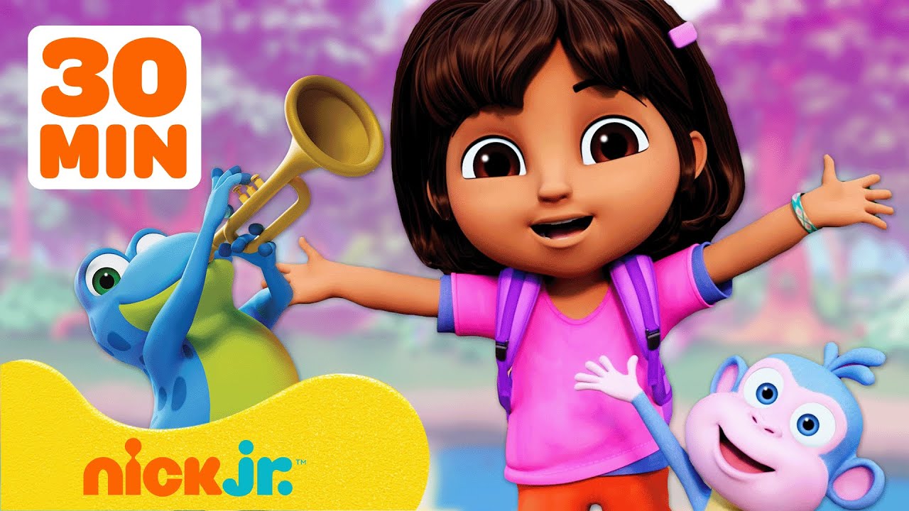 Dora | 30 minuten lang NIEUWE Dora-liedjes! | Nick Jr. Nederlands - YouTube