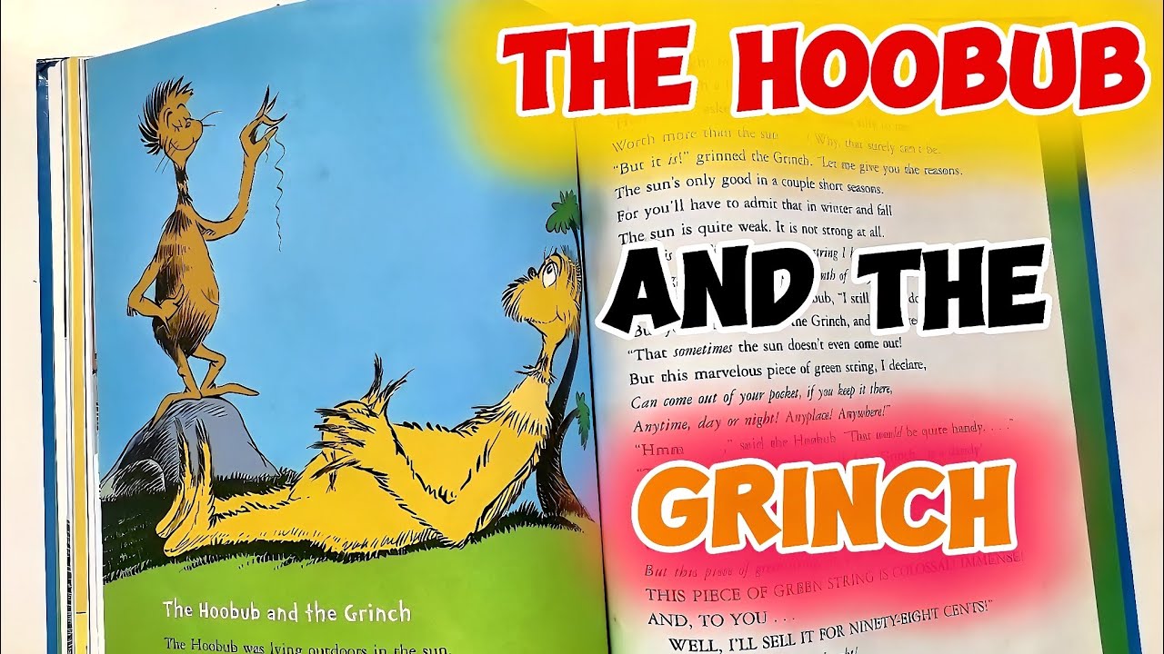 "The Hoobub and the Grinch." Cartoon poetic story for children - YouTube