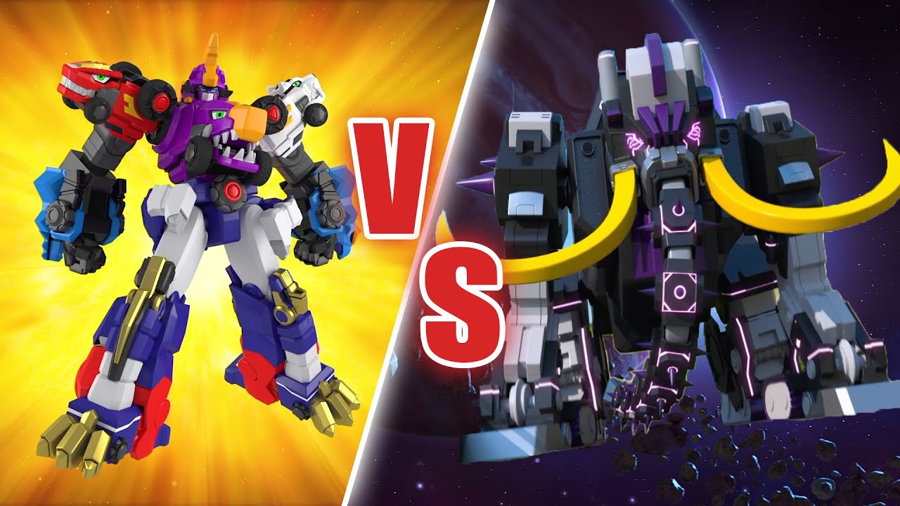 DinoCore Cartoon | Dino VS Mammoth Robot | The Good Dinosaur | Dinocore ...