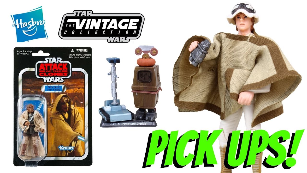 Star Wars The Vintage Collection & Saga Collection Pickups! - YouTube