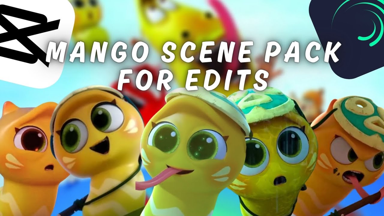 (Free for use) Mango scene pack for edits || LARVA ISLAND라바 섬 - YouTube