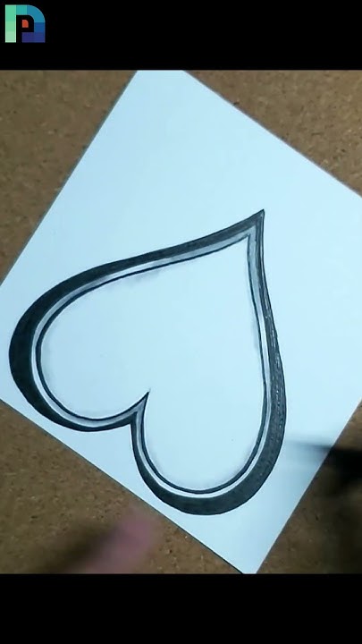 How to Draw ~ Heart Shape ~ Perfect & Beautiful - YouTube