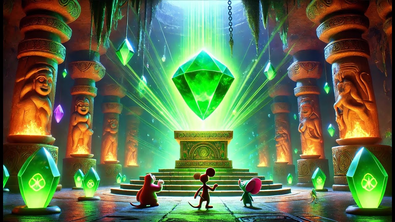 The Emerald of eternity- Mystery for kids - YouTube