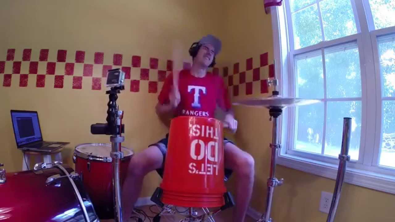 Shake It Off - Drum Cover - Taylor Swift - Bucket Drumming! - YouTube