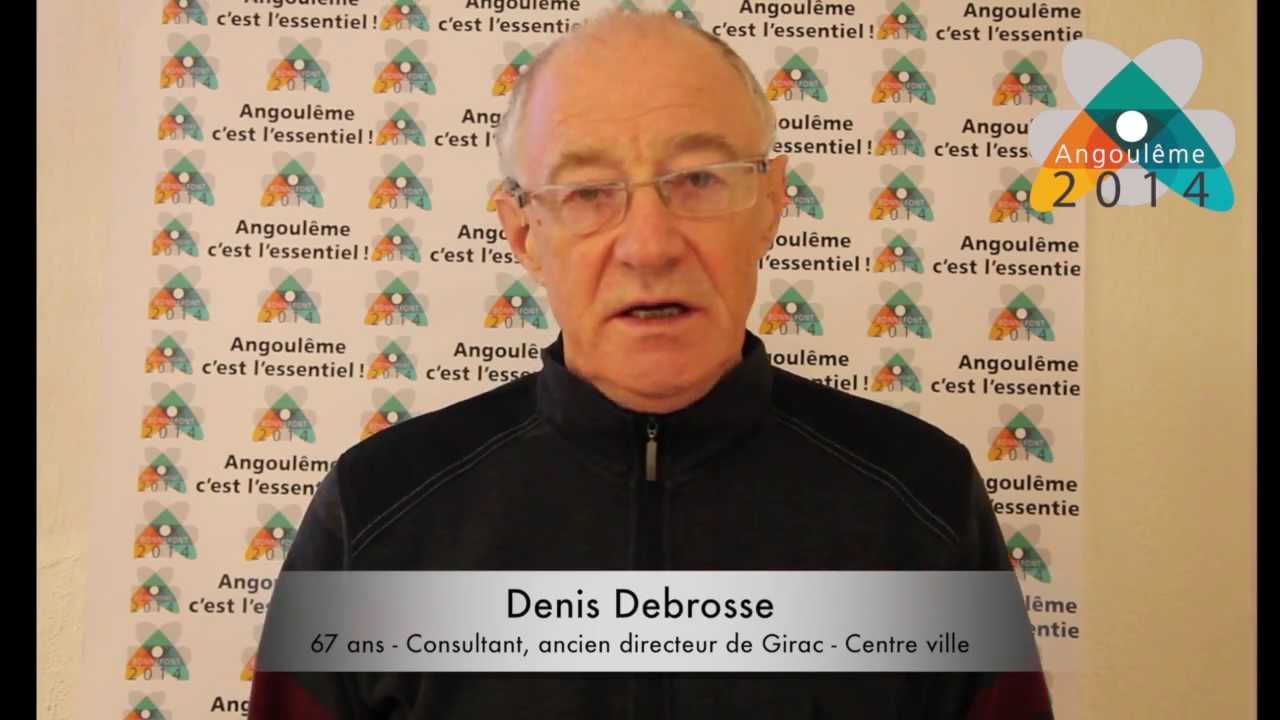 Denis Debrosse s'engage pour Angoulême - YouTube