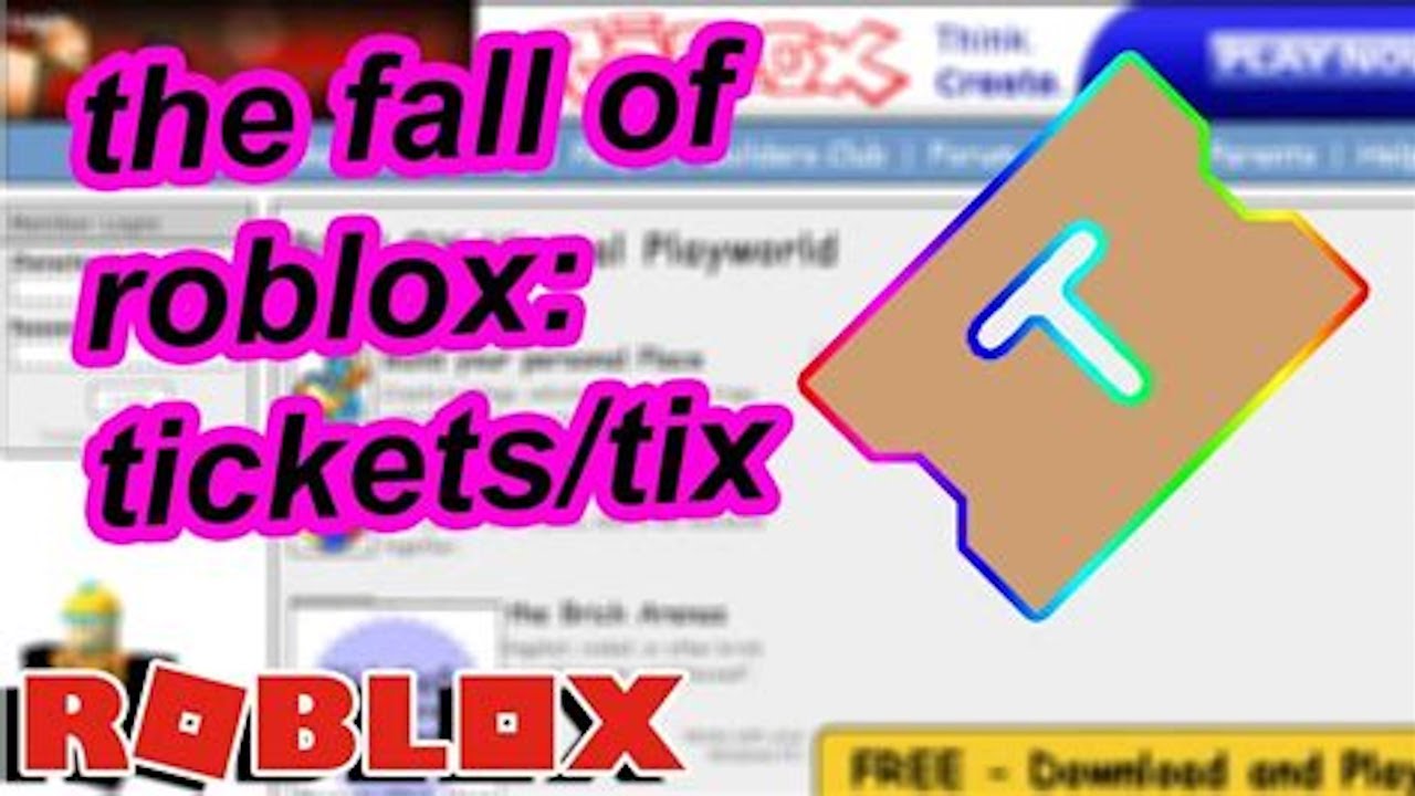 The Fall of Roblox: Tickets - YouTube