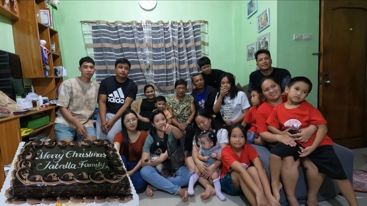 MERRY CHRISTMAS JABALLA FAMILY'S SUBRANG SAYA AT NA COMPLETO DIN TAYONG ...