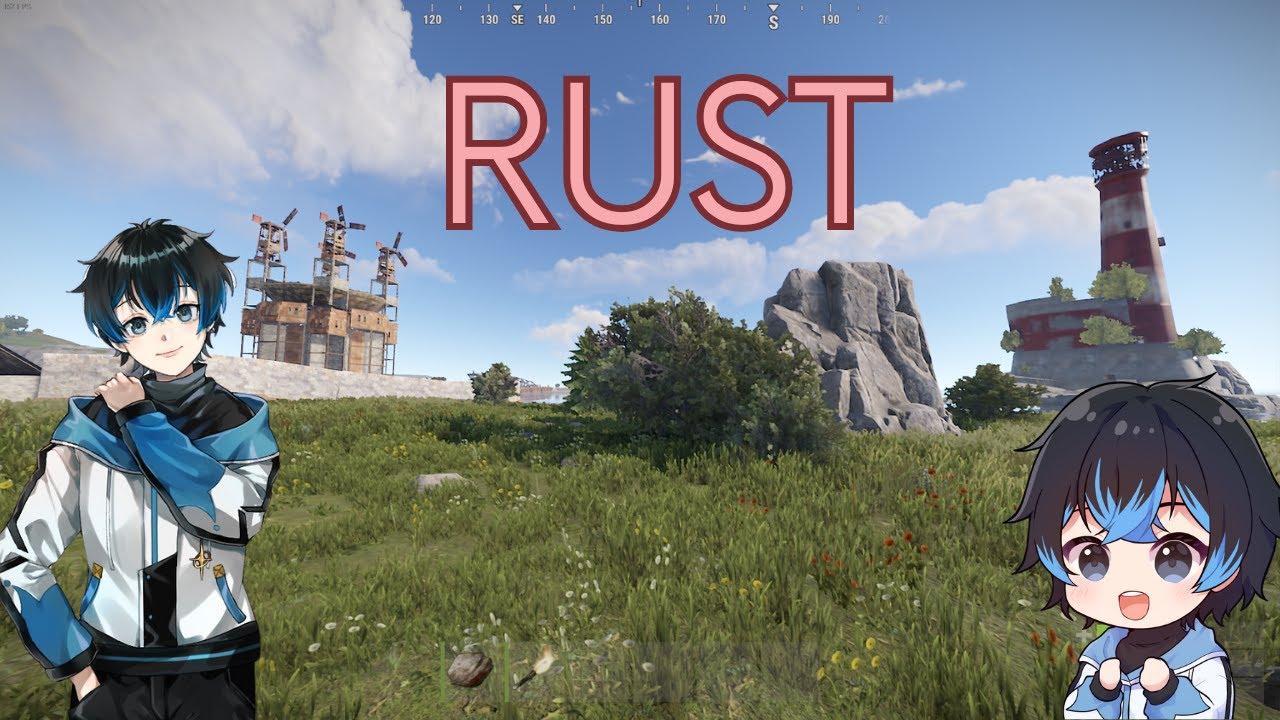 「Rust」Rust5日目 もうヘリを水没させるわけにはいかない、、 - YouTube