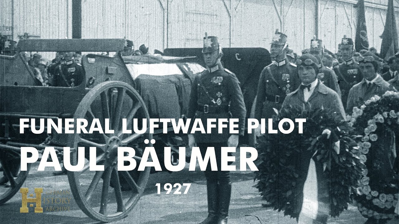 72 #Germany 1927 WW1 Fighter Pilot Paul Bäumer "Bäumers letzte Fahrt ...