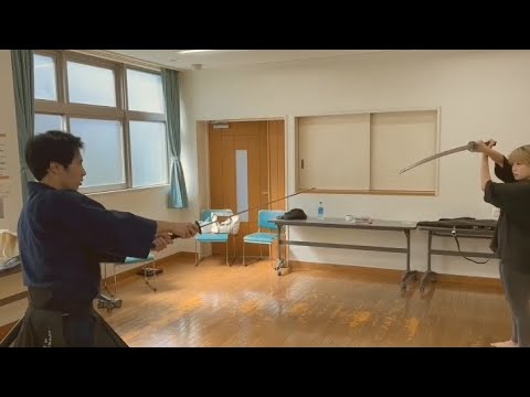 Sword fighting practice⚔️ - YouTube