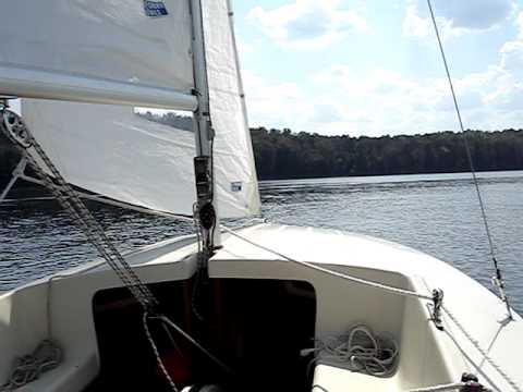 Flying Scot Accelerating - YouTube