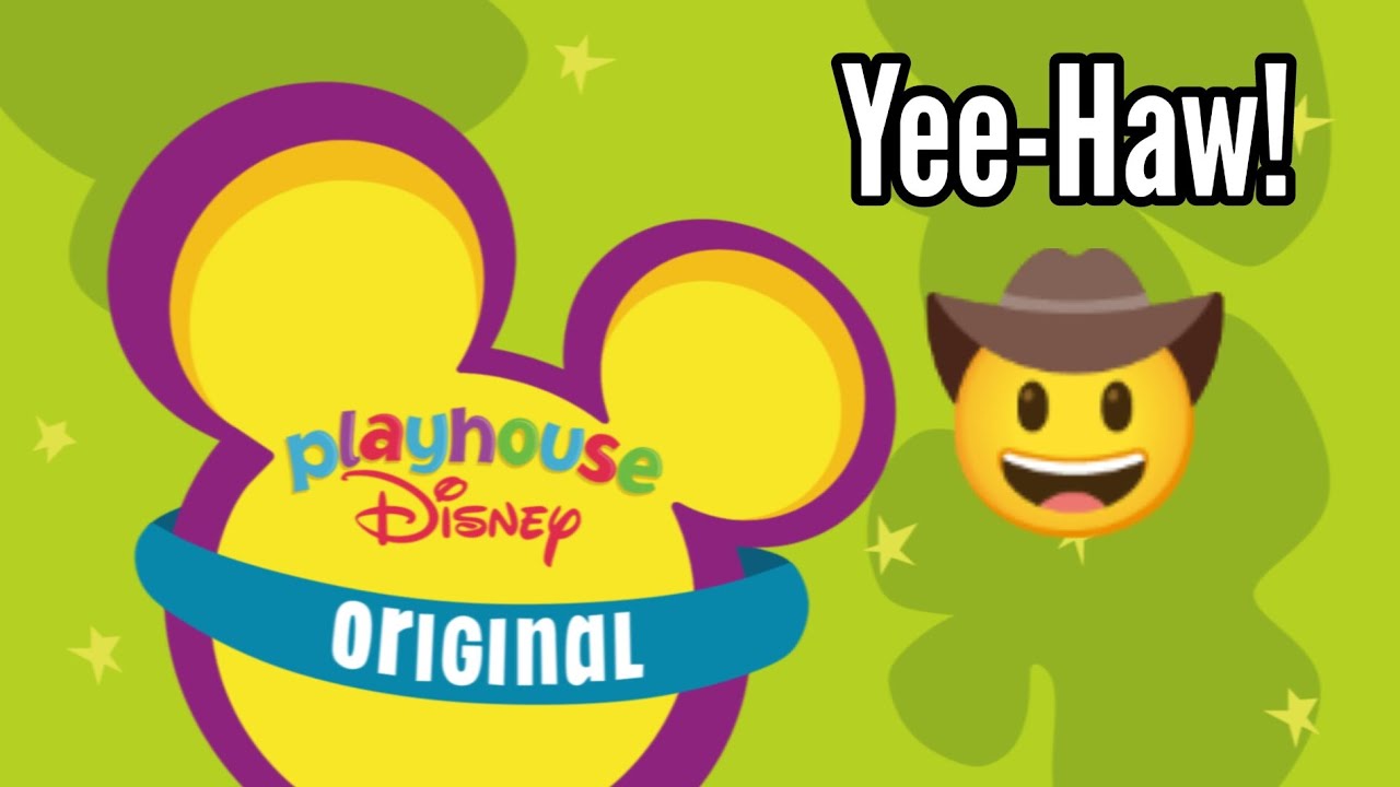 Playhouse Disney Original Logo with Yee-Haw Sound Effects 2023 @Disney ...