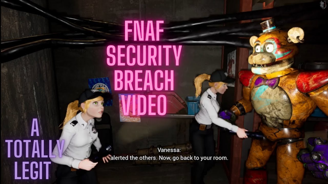a totally legit start of security breach (modded fnaf sb) 2025 - YouTube